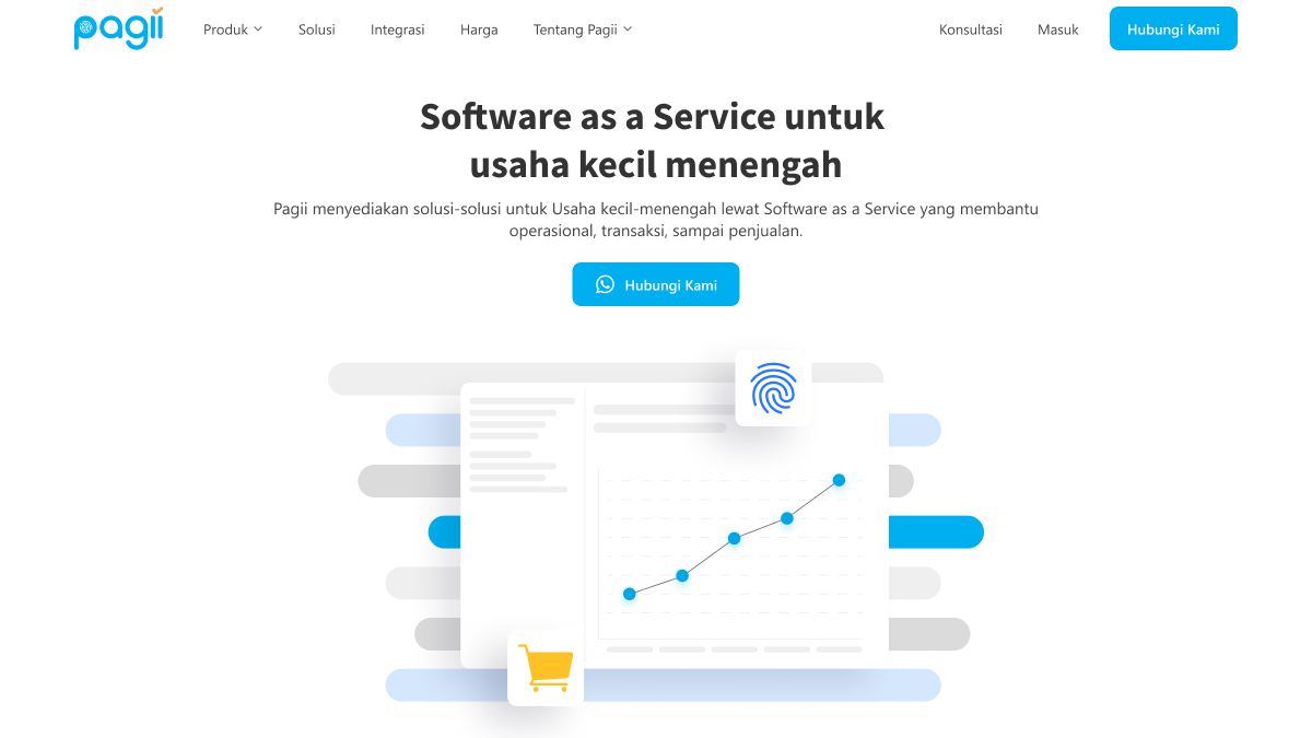 Software as a Service Untuk Bisnis UMKM Indonesia | Pagii.co